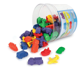Vehicle sorting set – Houten Onderwijsmateriaal